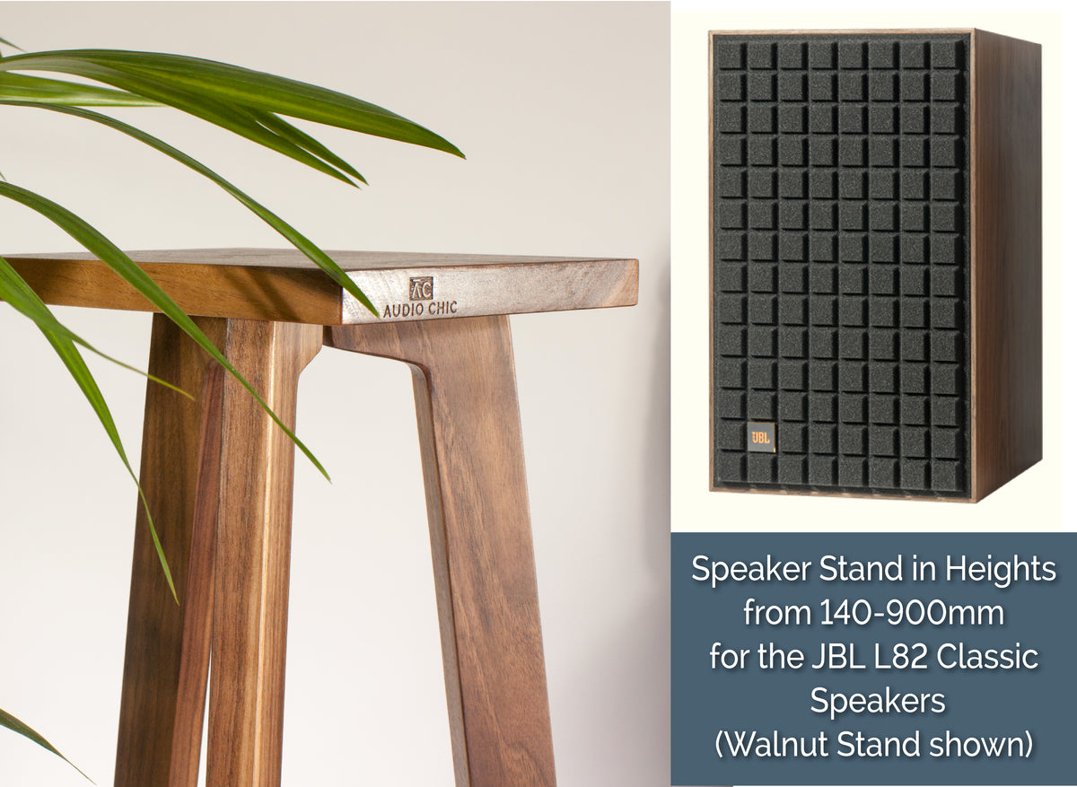JBL L82 Classic Bookshelf Loudspeakers Stands 140-900mm (Pair)